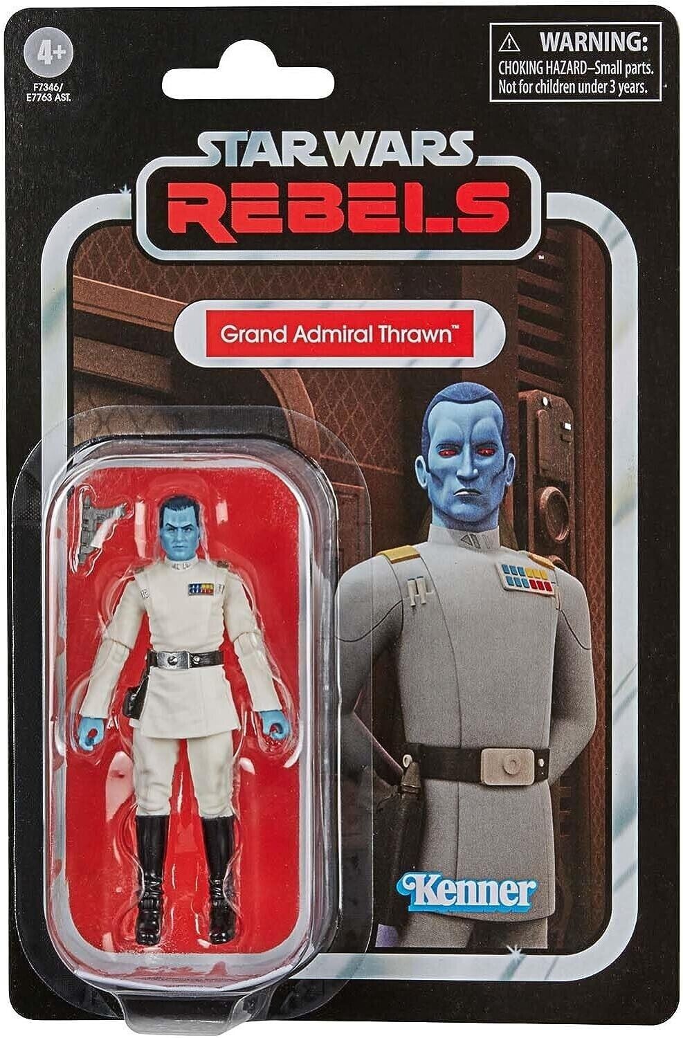 STAR WARS TVC VINTAGE COLLECTION REBELS: GRAND ADMIRAL THRAWN - VC296 ...