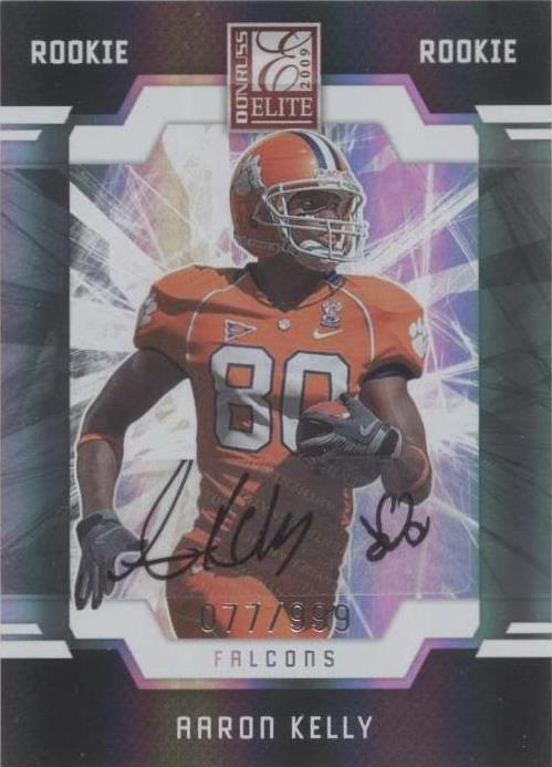 2009 Donruss Elite - Autographed Rookies Aaron Kelly #102 /999 (AU, RC ...