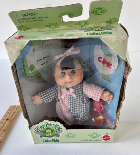 1995 Mattel Cabbage Patch Kids Baby Collectible Netty Katelyn April 30 ...
