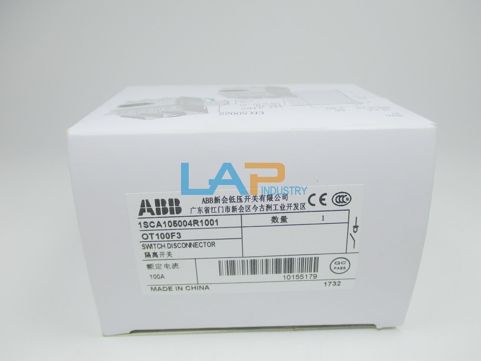 1PCS NEW FOR Disconnect Switch OT100F3 1SCA105004R1001 3P 100A | eBay