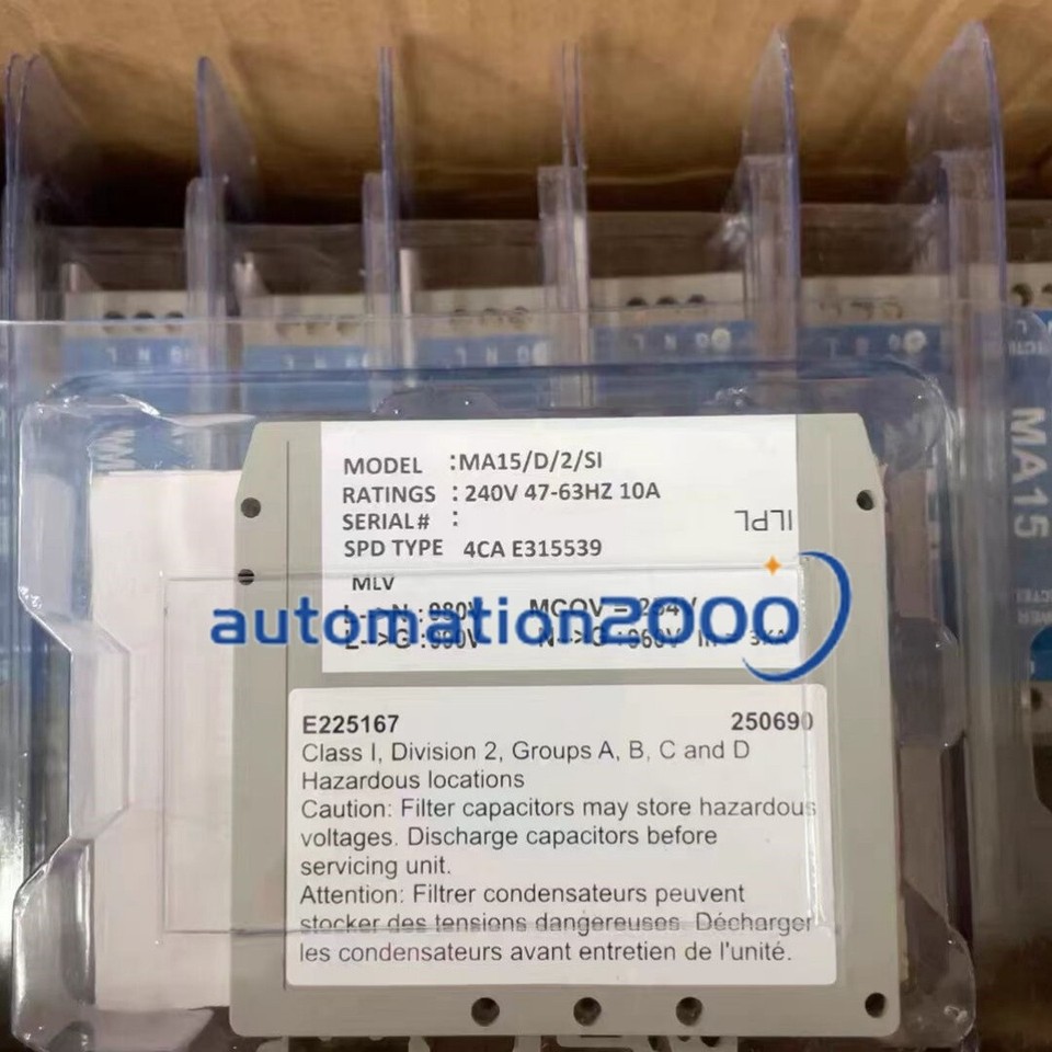 1pc New EATON MTL MA15/D/2/SI Surge Protective Device | eBay