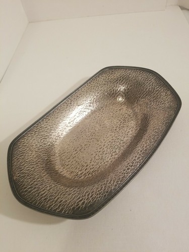 Vintage silver plated serving tray, stamped EPNS 02007 with Windmill ...