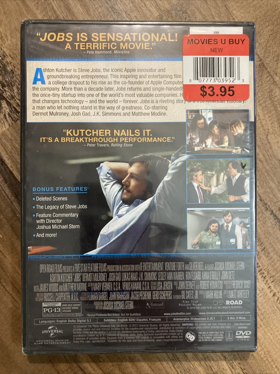 Jobs Movie Dvd