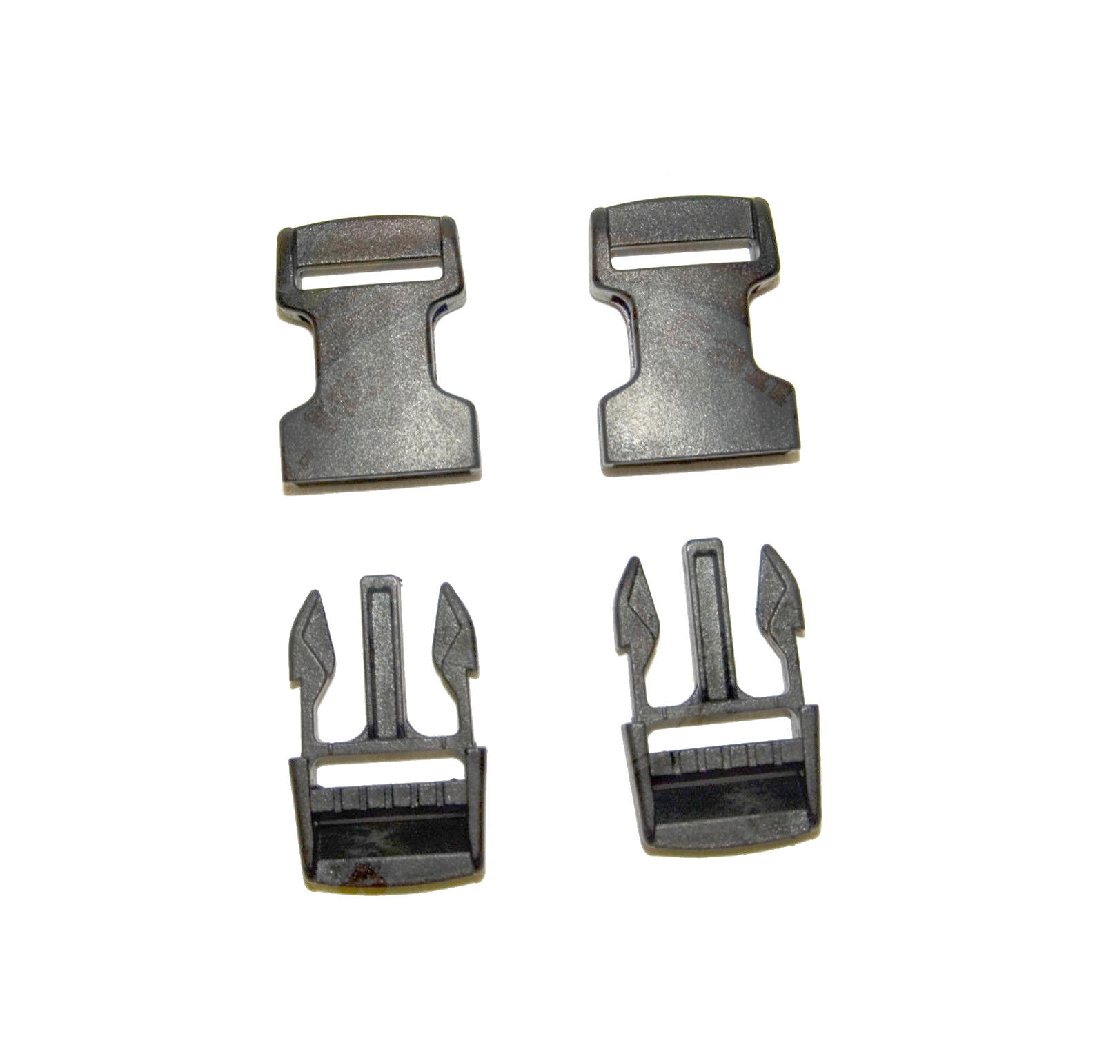 Quick Release Buckle, Side Release Clip, For 1" Inch Webbing, 2 Piece ...