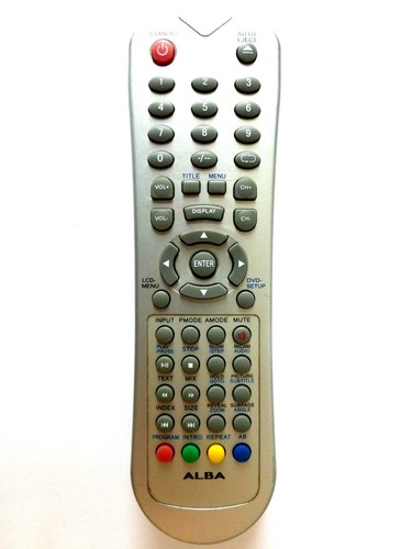 ALBA TV/DVD COMBI REMOTE CONTROL for ALCD15DVD1 | eBay