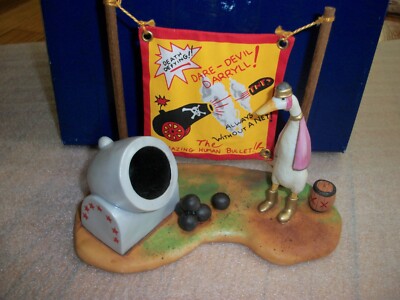 Will Bullas Porcelain Duck Figurine - "the dare-devil..." Duck Figure ...