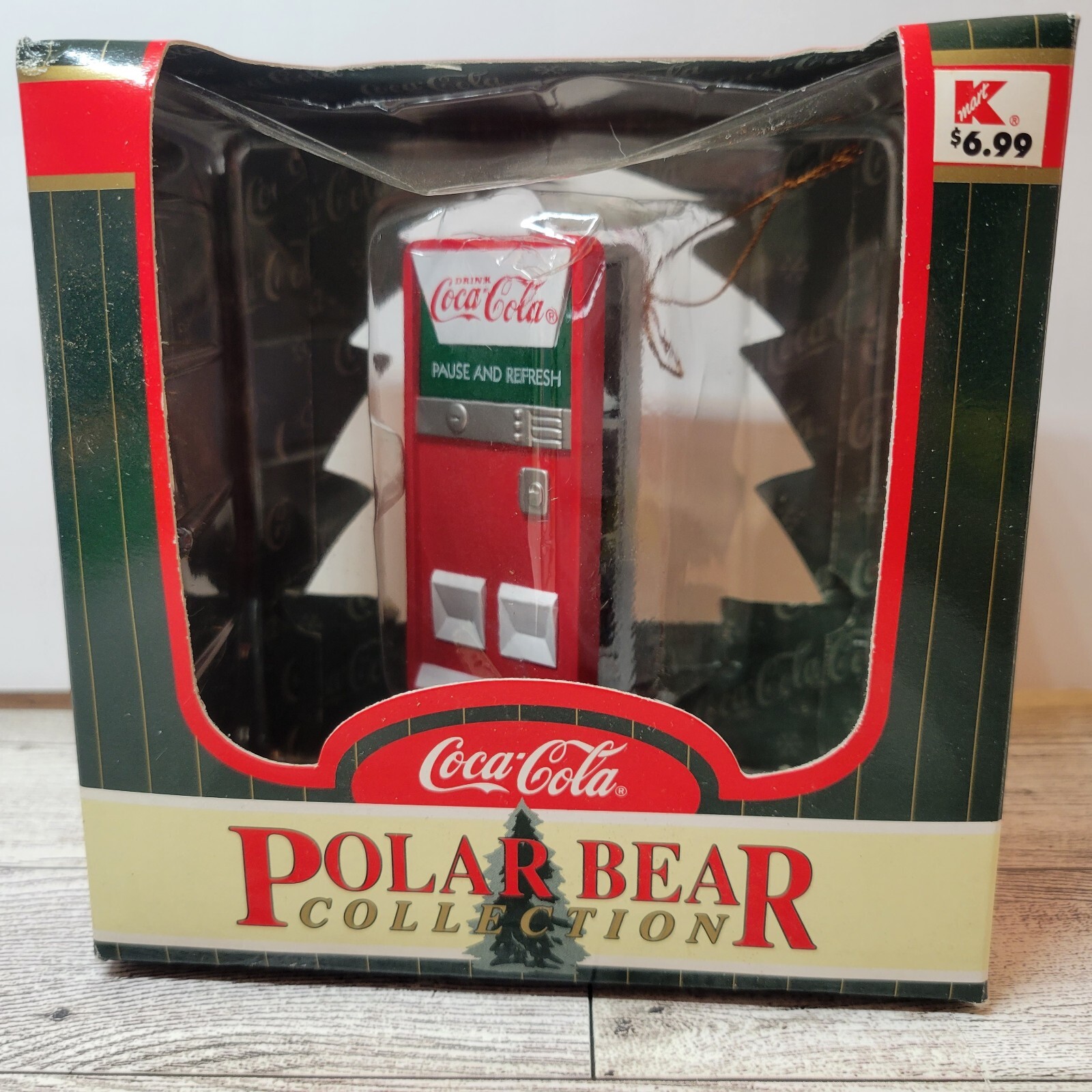 1998 Vintage Cavanagh Coca Cola Polar Bear Cubs in Vending Machine ...