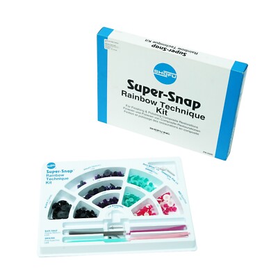 SHOFU Dental SuperSnap Rainbow Technique Kit Ca Finishing & Polishing ...