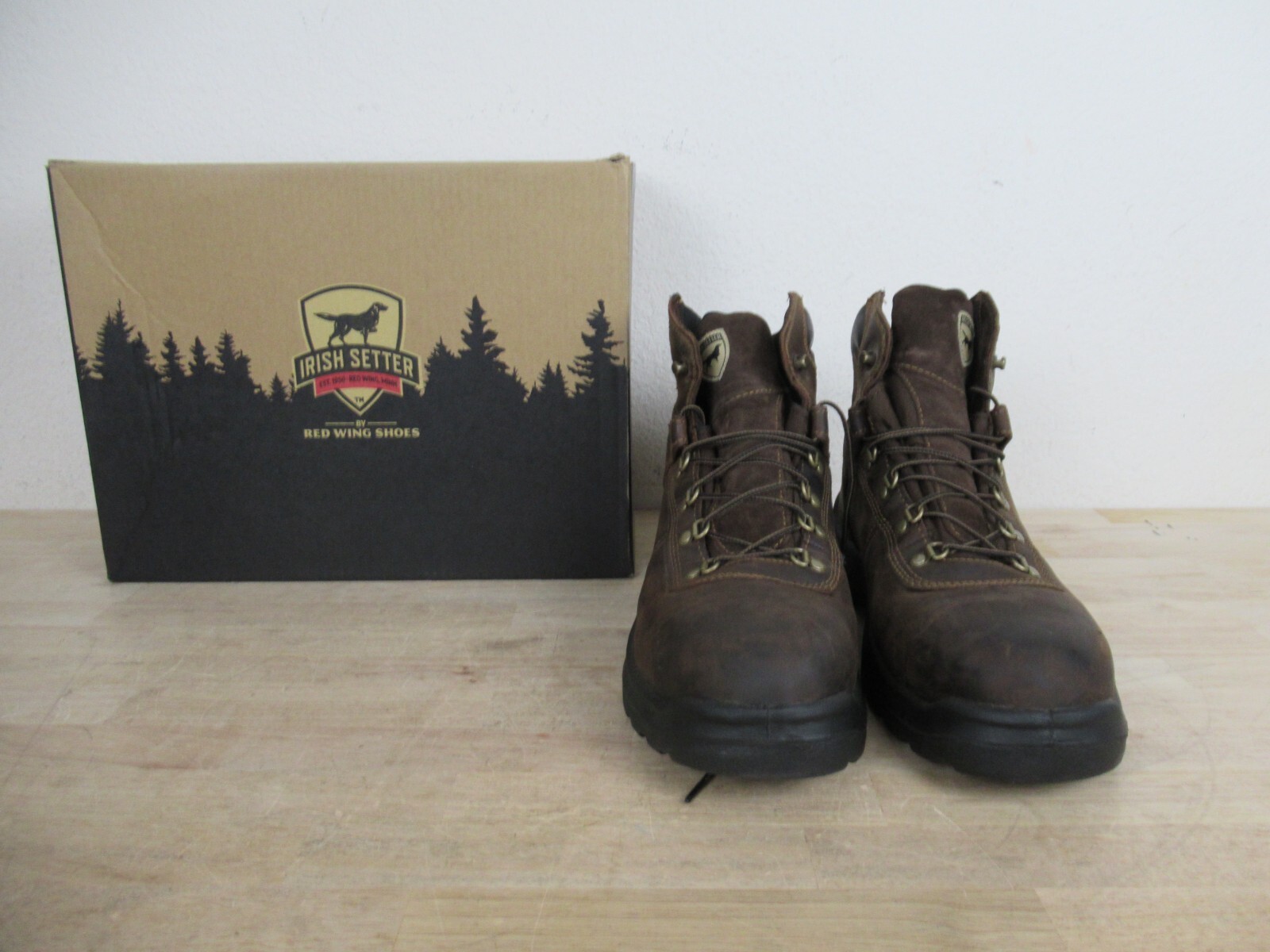 Irish Setter Men's 6" 83607 Soft Toe Electrical Hazard Waterproof Work ...