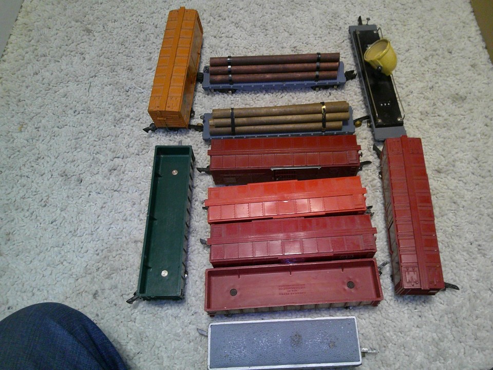S GAUGE AMERICAN FLYER 11 CAR LINK COUPLER CAR SET | eBay