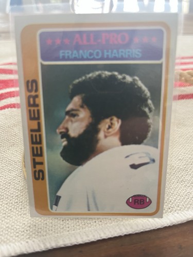 1978 Topps #500 Franco Harris Pittsburgh Steelers Near Mint OC B 1 ...