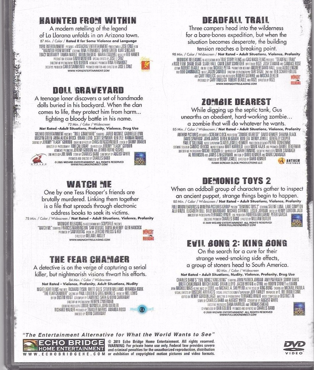 8Movie 11hr DVD Selene LUNA Amy PAFFRATH Robin SYDNEY Elizabeth BELL ...