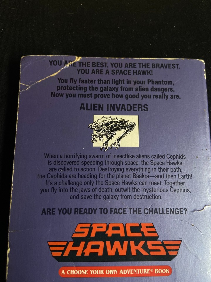 Alien Invaders (Space Hawks) - Paperback (Edward Packard) Vintage ...