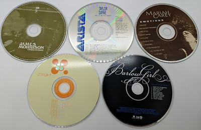 Pop Music CDs Lot of 5 Various Artists Discs Only *Read #B | eBay