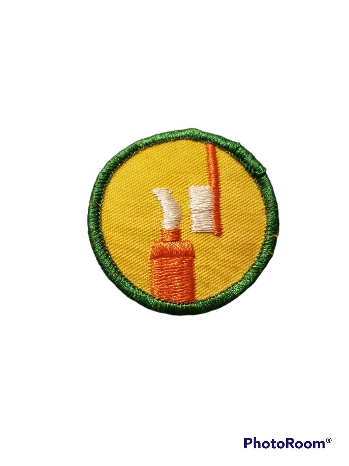 HEALTH & SAFETY Patch for Girl Scouts DENTAL vintage toothbrush ...