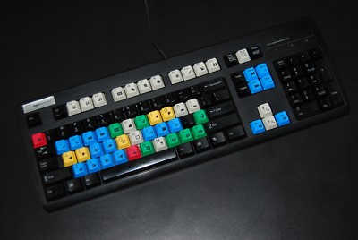Logic Keyboard for Avid Pinnacle Liquid Video Editor - Vintage - ps/2 ...