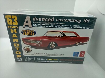 AMT '63 Ford Hardtop 3n1 Customizing Kit 1:25 Plastic Model Kit 38453 ...