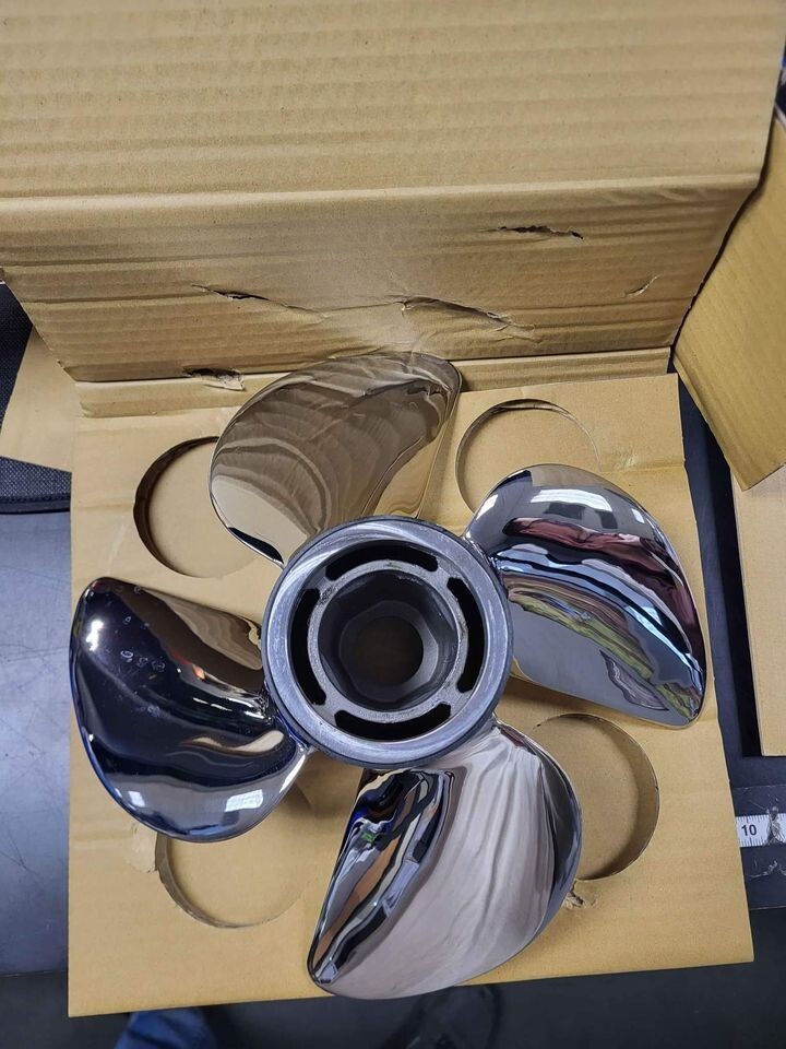 Turning Point 13.5 x 15p 4 Blade Stainless Steel Prop Turning Point ...