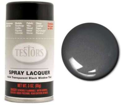 3oz. Spray Finishing Enamel Transparent Black Window Tint | eBay
