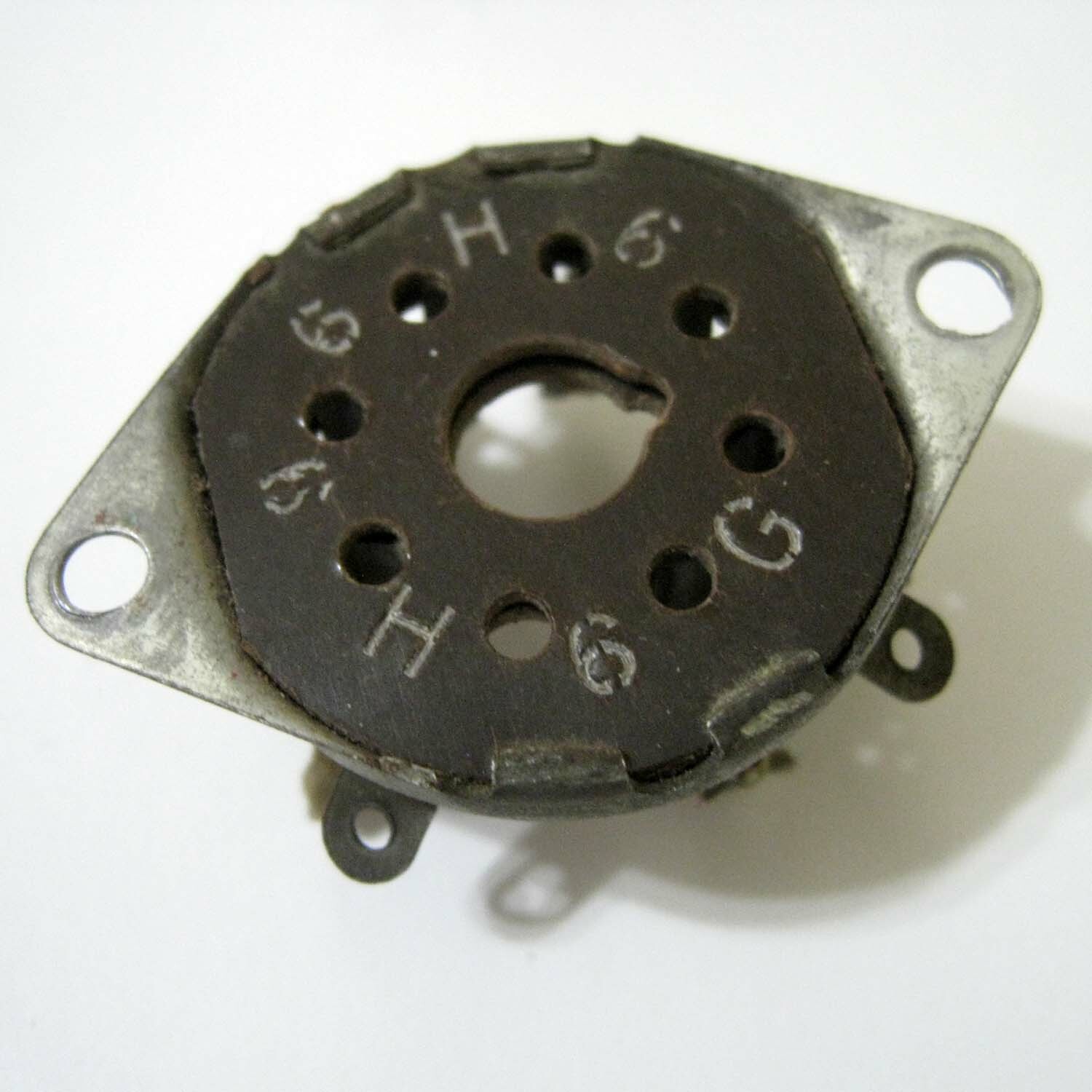 Zenith ® Chassis 1204 Shutter Dial Radio Part - OEM - 6H6G Vacuum Tube ...