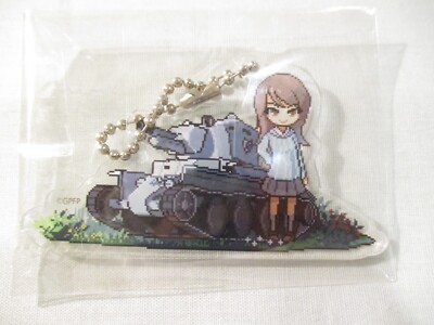 "Girls und Panzer" Mika, pixel art key ring, combined shipping avl | eBay