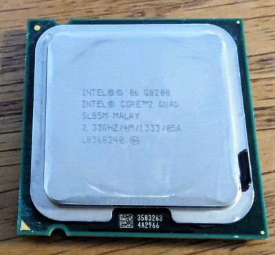 Intel Core 2 Quad Q8200 LGA775 2.33GHz 4MB Quad Core Processor ...