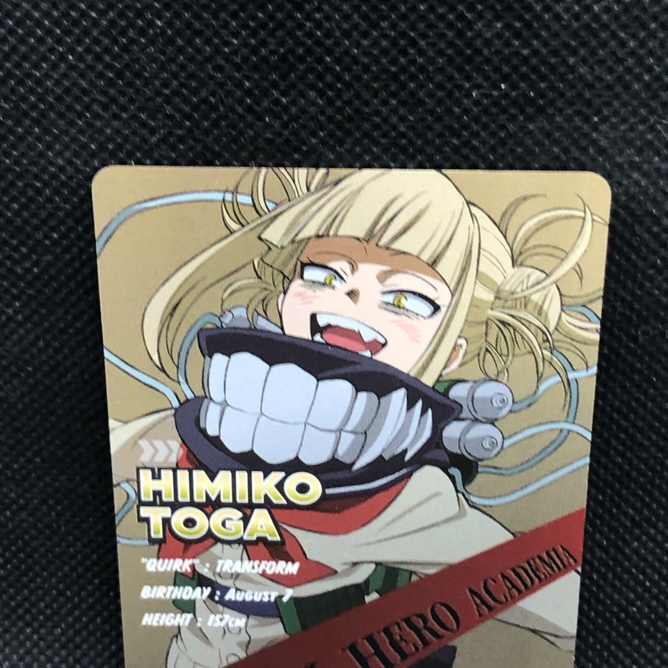 Himiko Toga My hero academia No.23 Jump Shueisha Bandai Card Rare ...
