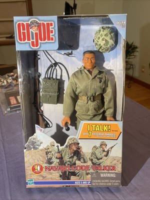 Hasbro Gi Joe 12" Talking Navajo Code Talker Action Figure 76930815762 ...