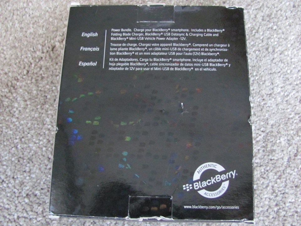 Blackberry Power Bundle Charge for Bold/Curve/Pearl 8800/8700 Series ...