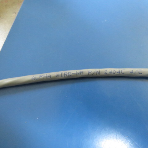 ALPHAWIRE 2404C Qty of 200 per Lot Multiconductor Cable, 4C, 22 AWG ...