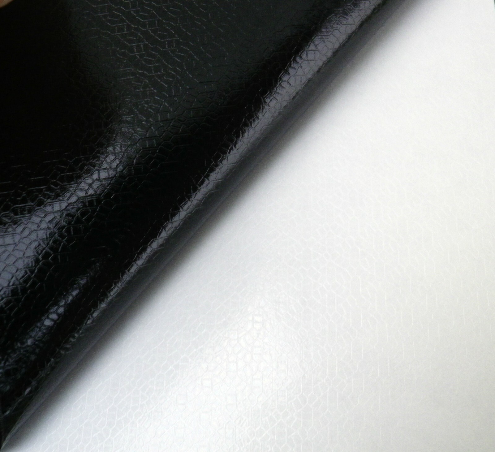 18 Styles of BLACK Self Adhesive Vinyl Wrap - ANY SIZE - BUBBLE/AIR ...