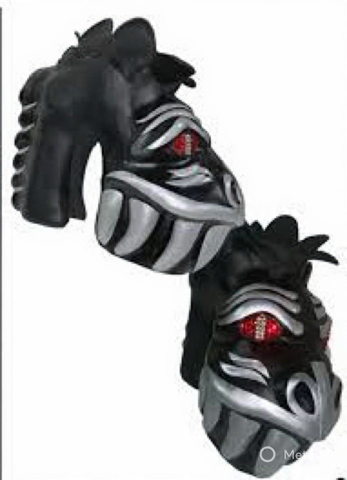 KISS Gene Simmons Dragon/Monster Boot Stainless Steel Ring Aucoin | eBay