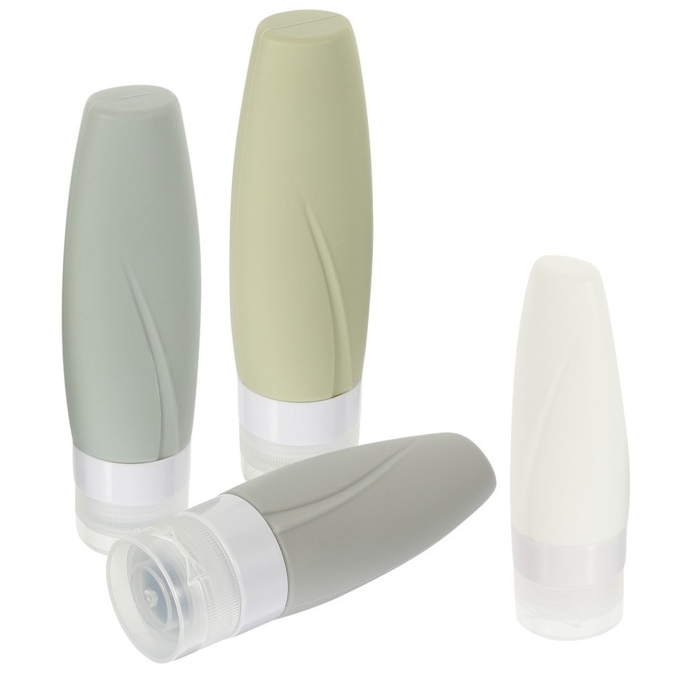 4 Pcs Hand Wash Dispenser Travel Size Containers Liquid Shampoo Bottles ...
