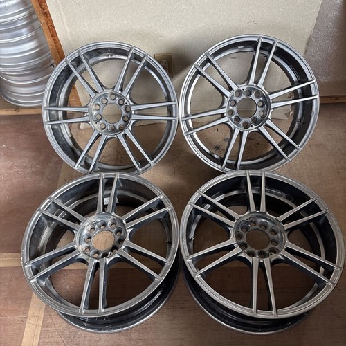 Used 17-Inch Aluminum Wheel Set Of 4 7.0Jj 48 Pcd 100/114.3 5 Holes Hub ...
