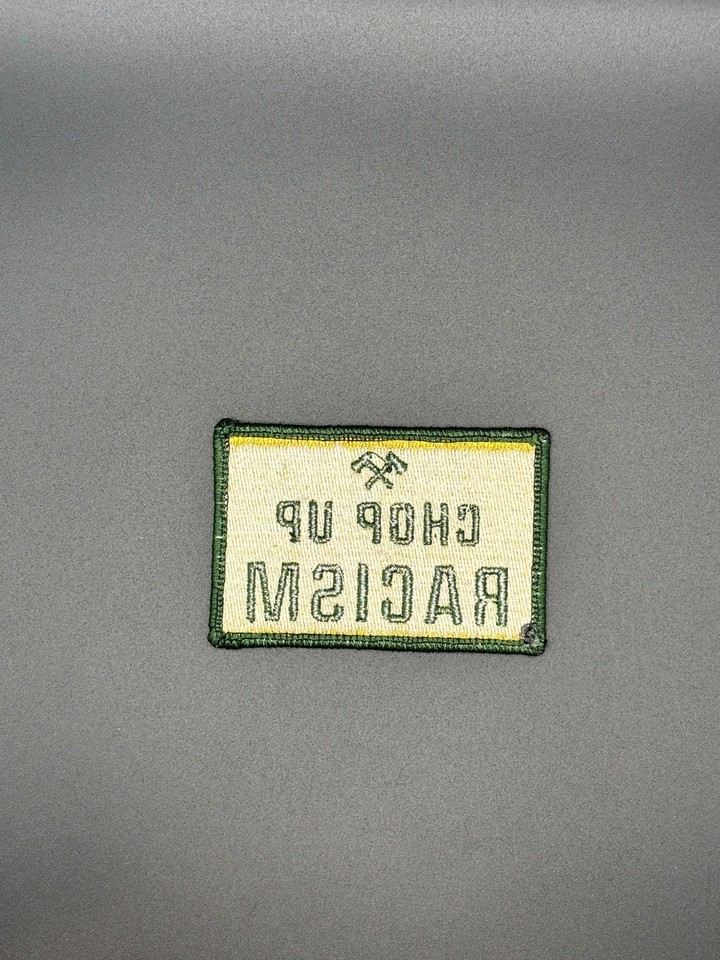 PTFC Chop up Racism Patch | eBay