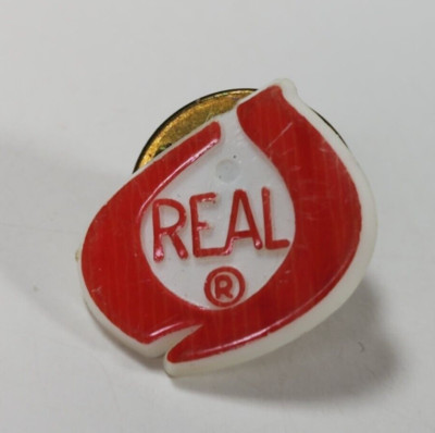 Vintage Real Dairy Milk Cheese DQ Hat Lapel Pin 5/8" | eBay