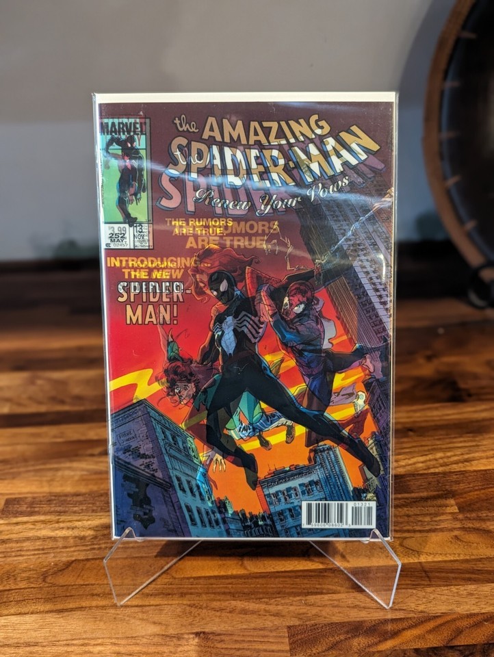 AMAZING SPIDER-MAN RENEW YOUR VOWS #13 LENTICULAR ASM 252 HOMAGE | eBay