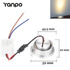 LED Light 85V-265V LED COB Ceiling Light High Power Bulb Recessed ...