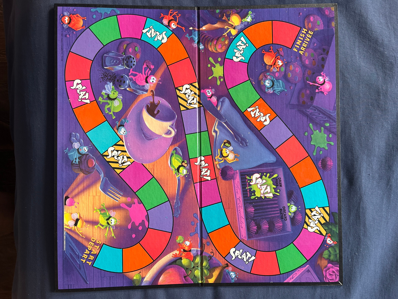 Splat! Complete Vintage Board Game, New Dough, 1990 Milton Bradley | eBay
