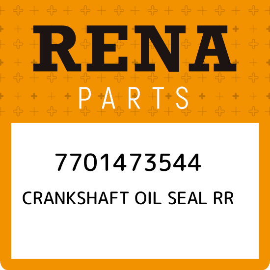 7701473544 Renault Crankshaft oil seal rr 7701473544 Genuine OEM Part ...
