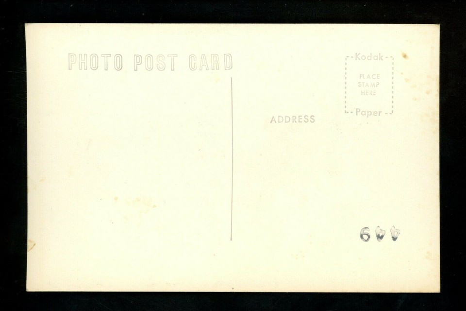 Post Office postcard Arkansas AR Springdale cars entrance Real Photo ...