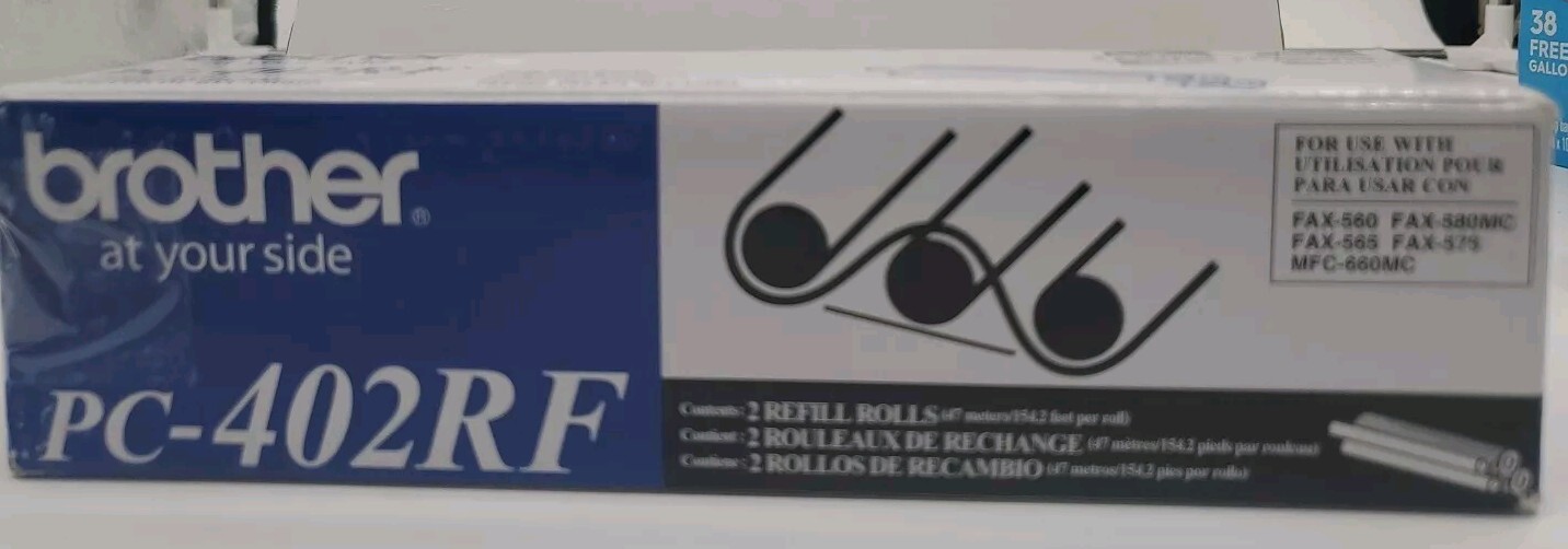 BROTHER PC-402RF 1 fax refill roll NEW. One Roll | eBay