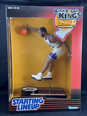 Karl Malone Backboard Kings Starting Lineup SLU NBA Basketball 1997 90 ...