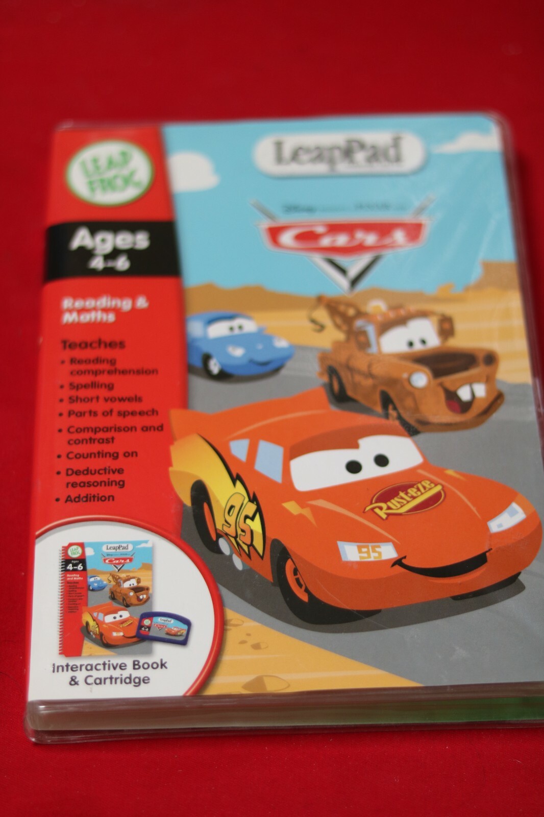 Leapfrog Leappad - Disney Pixar CARS - Book & Cartridge - 4 - 6yrs | eBay