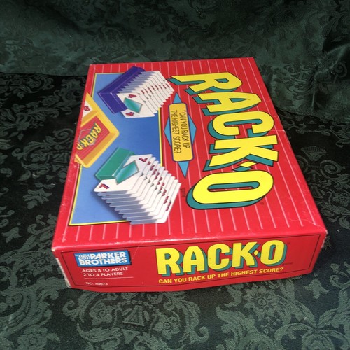 Vintage Rack-O Card Game Parker Brothers 1992 RackO COMPLETE | eBay