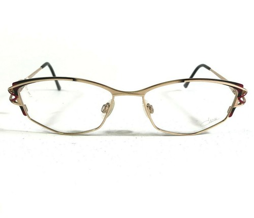 Cazal Eyeglasses Frames MOD.477 COL.40 Black Gold Purple Wire Polygon ...