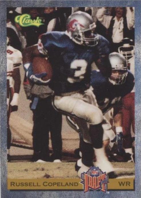 1993 Classic Draft Picks - Russell Copeland #34 (RC) for sale online | eBay