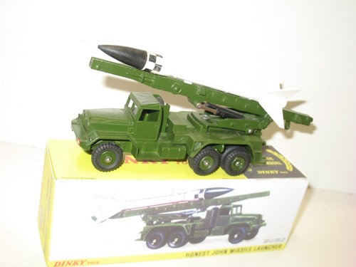 Dinky Toys Truck Lance Missile (Rocket Original) Military Honest John ...