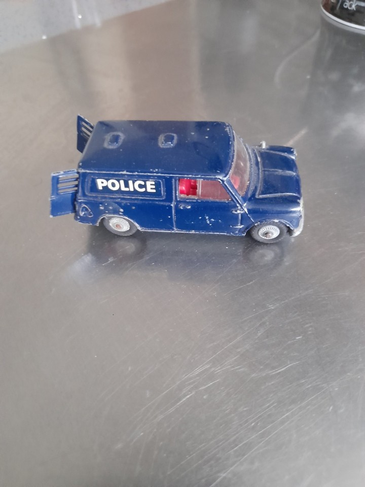1964-69 Vintage Corgi Toys No. 448 BMC Austin Mini Police Van | eBay UK