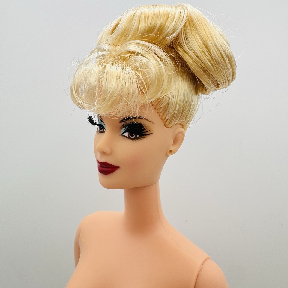 Nude Barbie Doll Lady Luck Rooted Lashes Pin-Up Girls For Muse Model ...